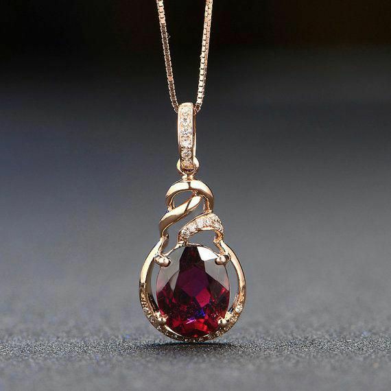 Ruby pendants