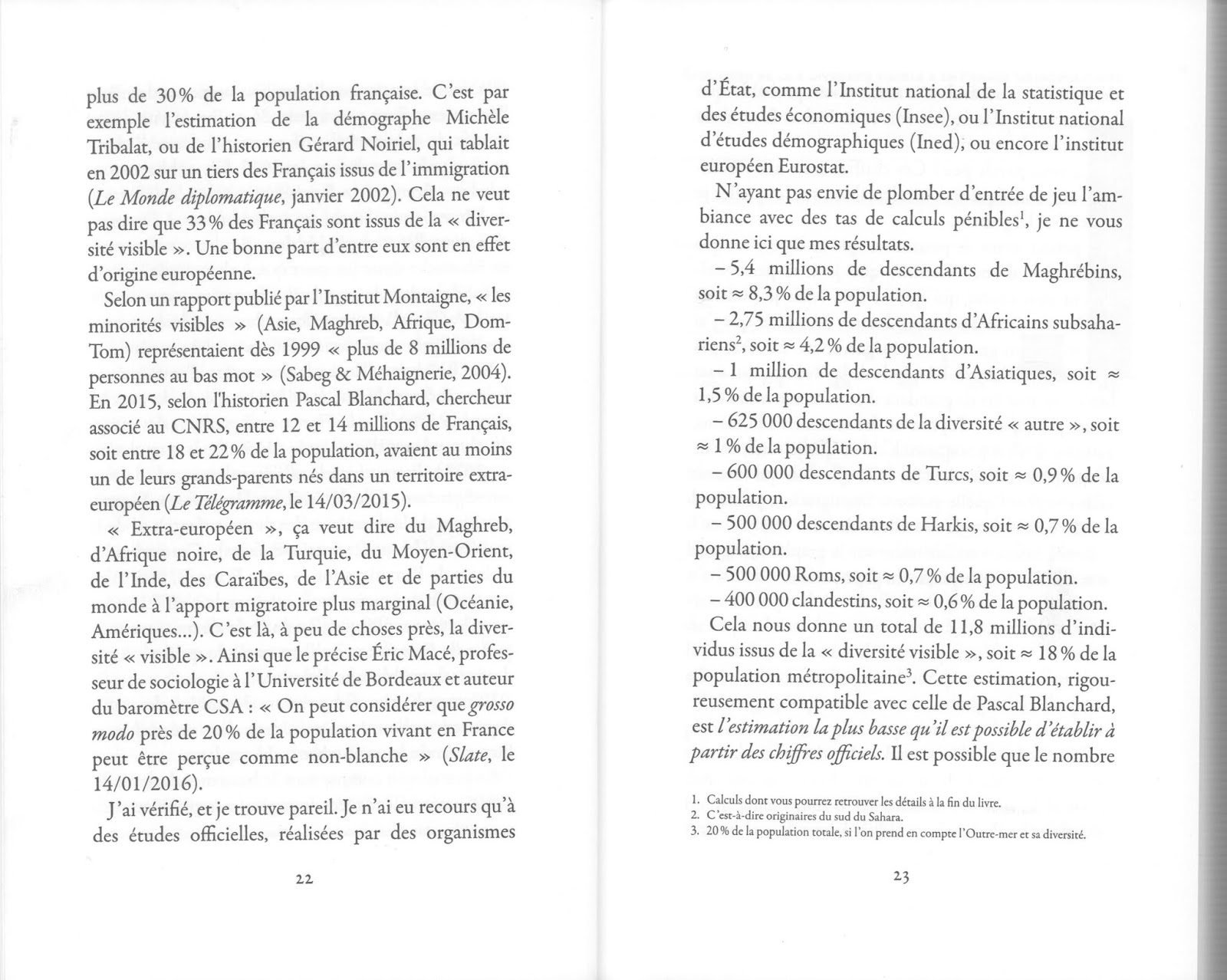 école : références: Laurent Obertone, La France interdite (2018)
