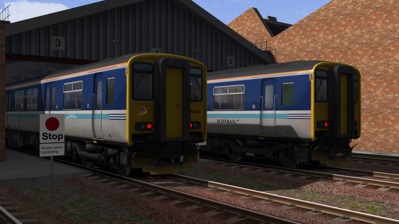 DPSimulation: Train Simulator 2013 - RR/Scotrail Class 150 Pack