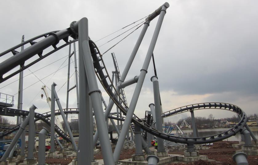 NewsPlusNotes: Impressive New Vekoma Coaster Going Up at Legendia