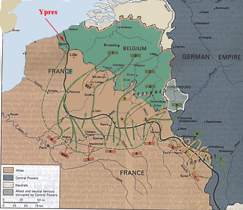 Bit Tooth Energy: Of Gas attacks, World War 1 and my Grandfather