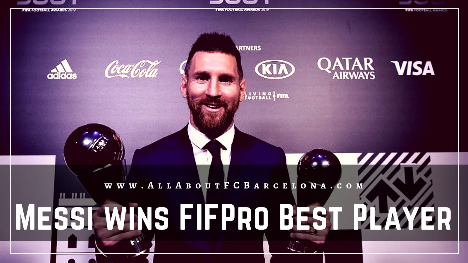 Lionel Messi crowned FIFPro Best Men's Player