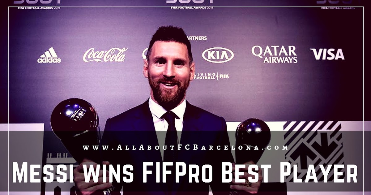 Lionel Messi crowned FIFPro Best Men's Player