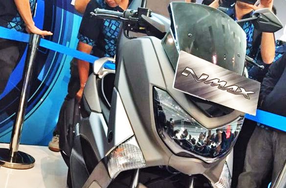 Motor Matic Besar Yamaha NMAX 155 cc Blue Core Terbaru 2015