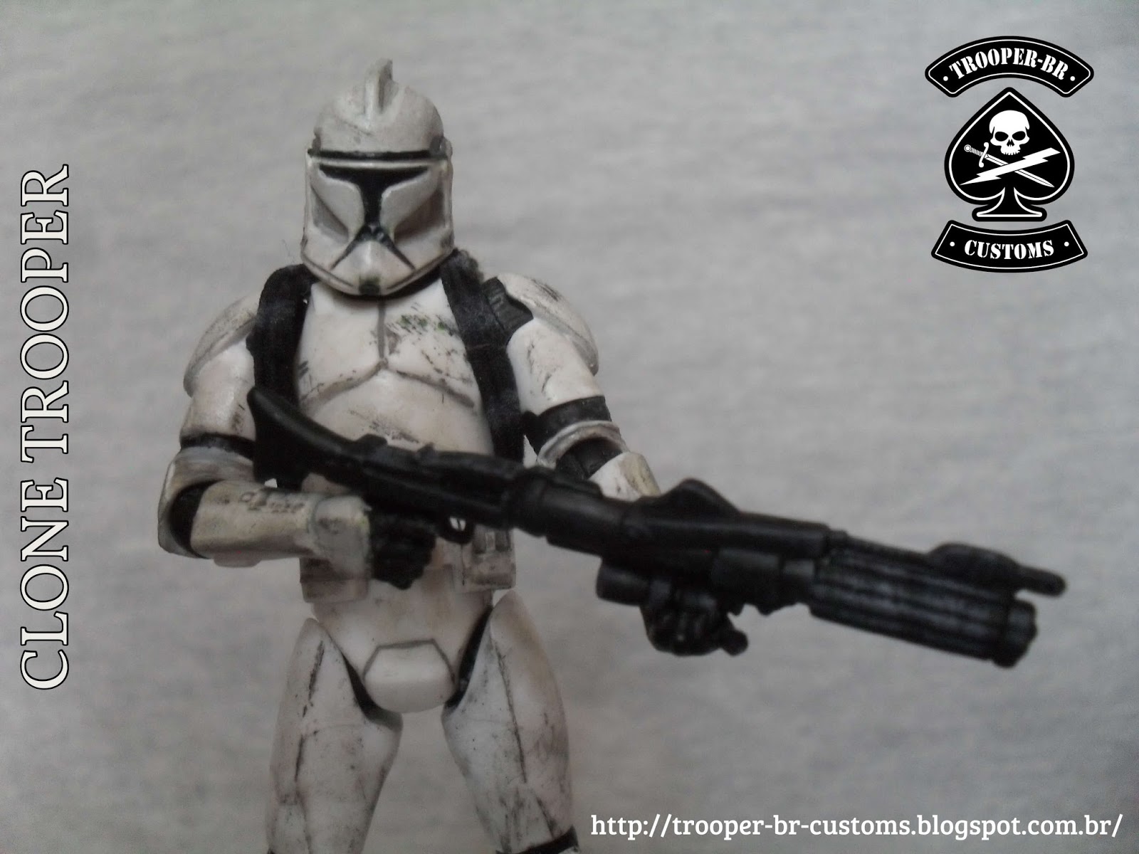 Gi joe Custom Action Figures: Clone Trooper - Star Wars