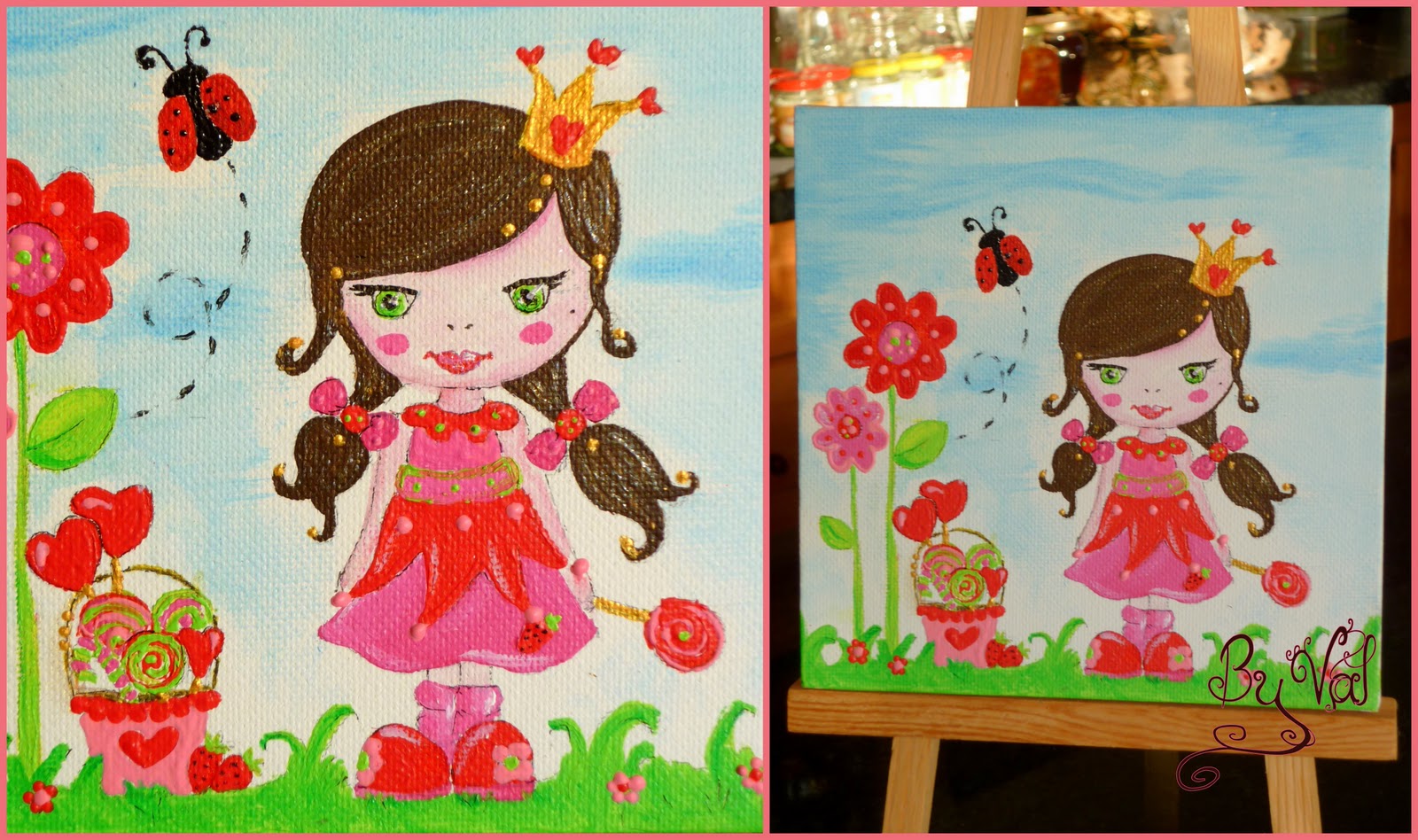 .: Quadros Cupcakes , Menina dos doces, Letras