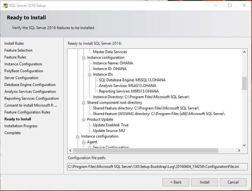 HodentekMSSS: Installing SQL Server 2016 Developer Edition