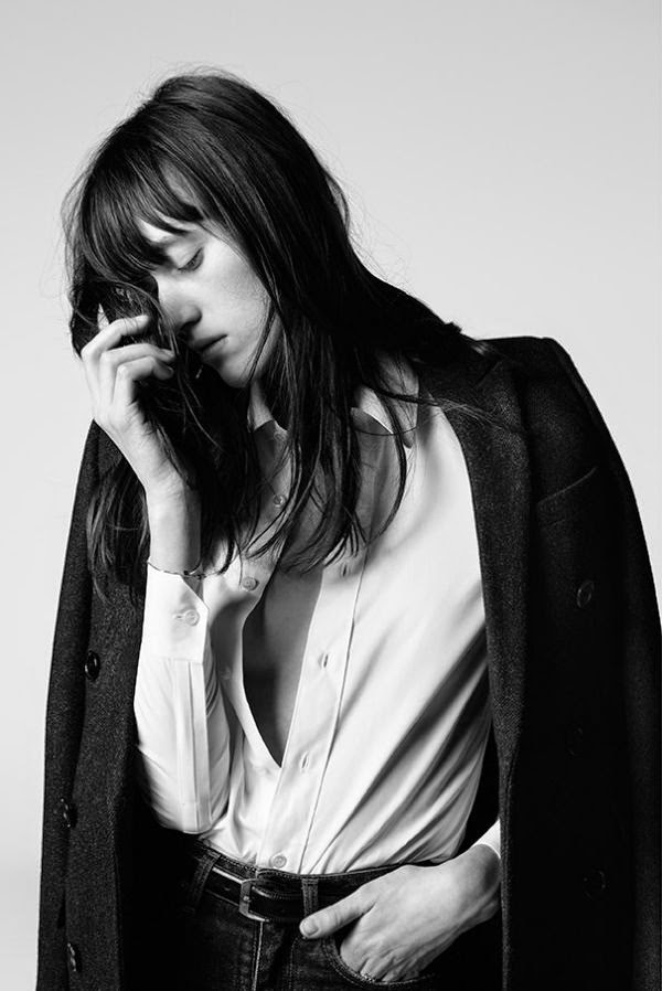 Saint Laurent Paris Pre-Fall 2015 Campaign featuring Helena Severin