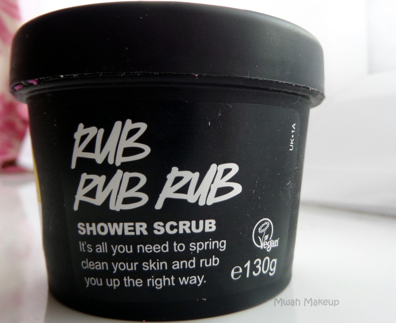 Mwah Makeup: Rub Rub Rub Lush Shower Scrub