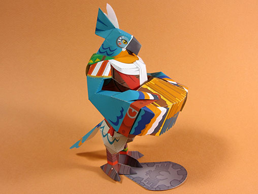 The Legend of Zelda: Breath of the Wild - Kass Papercraft | Paperized ...