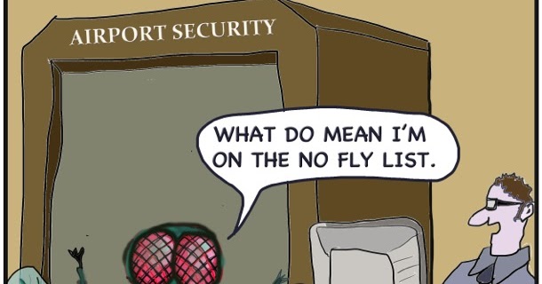 Shoreline Area News: Cartoon: No fly list