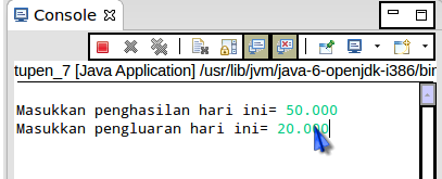 Indahnya berbagi ^_^: Program Java Menghitung Penghasilan