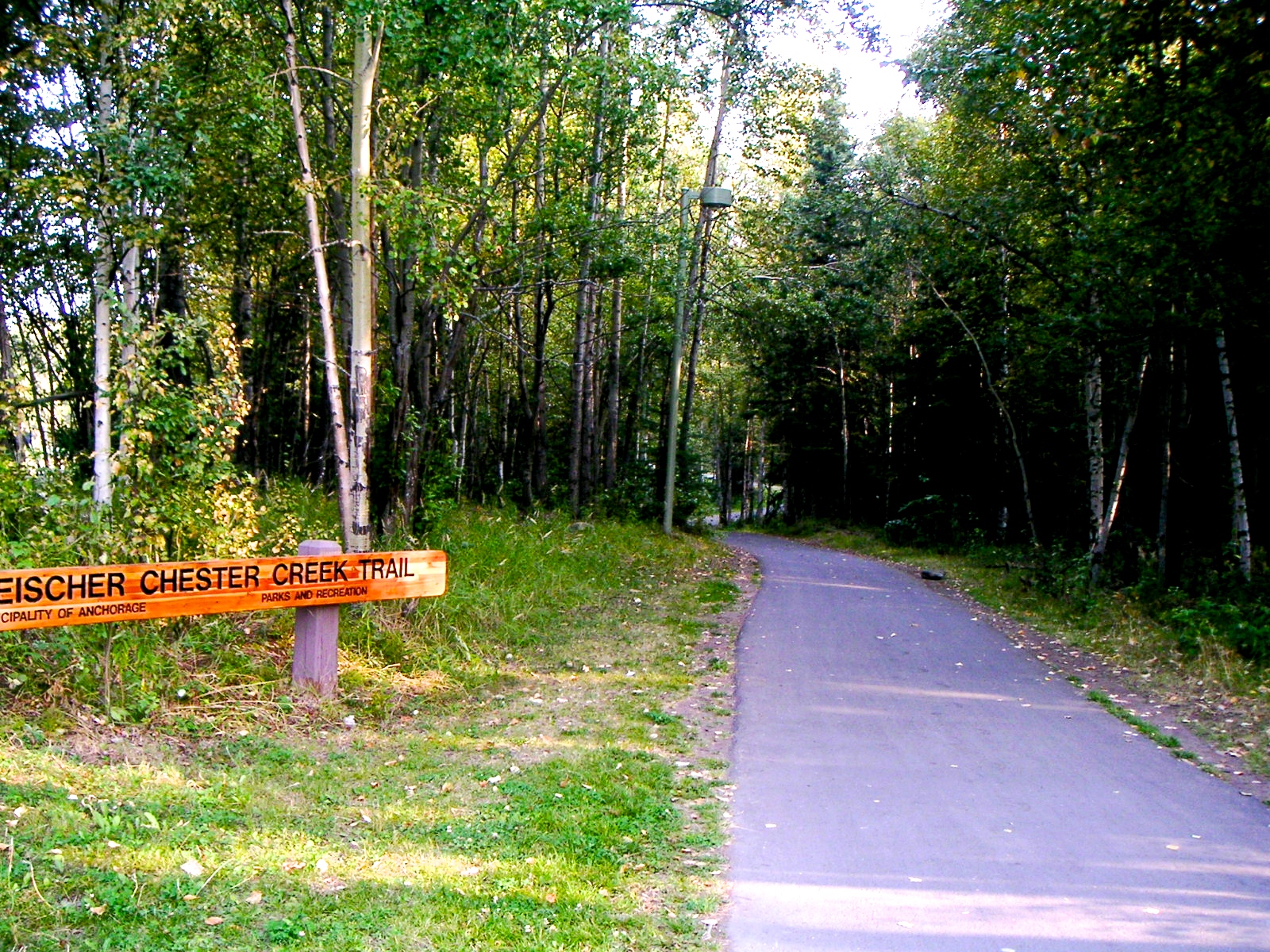 Chuck's Adventures: Biking Anchorage's Chester Creek Trail