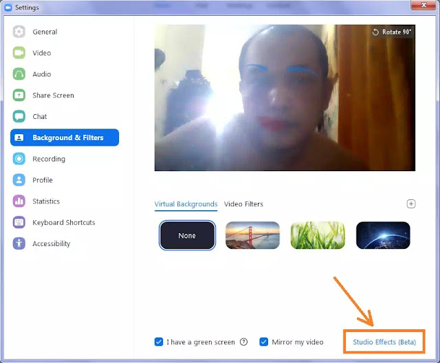 Cara Menggunakan Studio Effects di Zoom Meeting - Brankaspedia - Blog ...