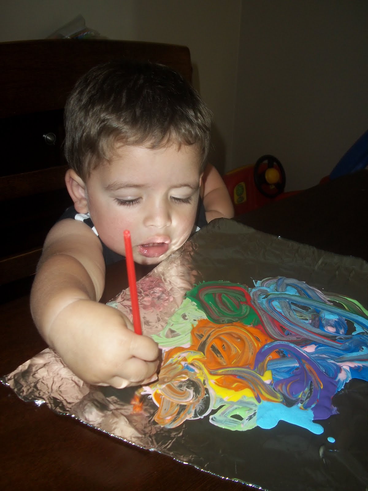 You'll Thank Me One Day: Painting on Tinfoil, Revisited