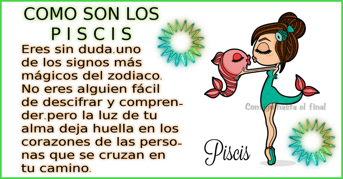 Imagenes, fantasia y color: Como son los "Piscis"