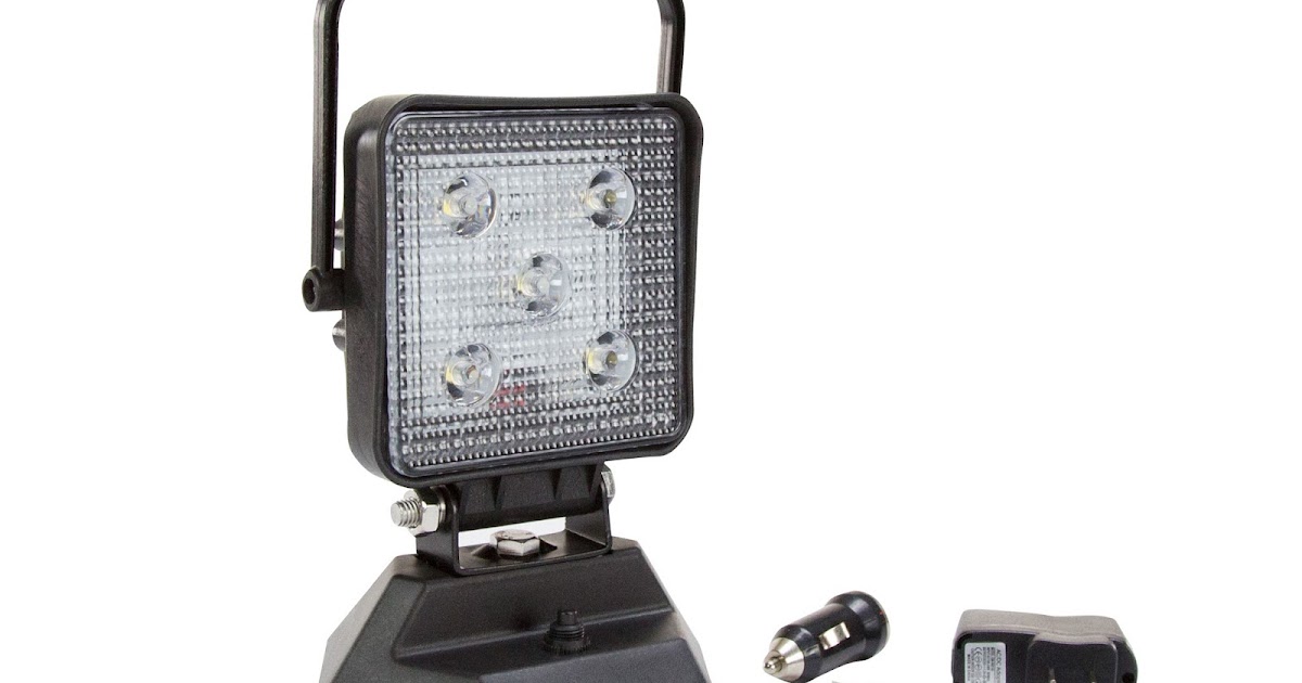 RV & Camping Gear: Rechargeable LED Floodlight Lantern - Gr8LakesCamper