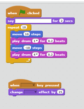 Computer Games Programing: Basic Scratch tutorial