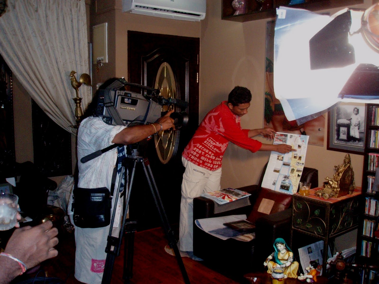 Tamil Treasure: Documentary Shooting!!!