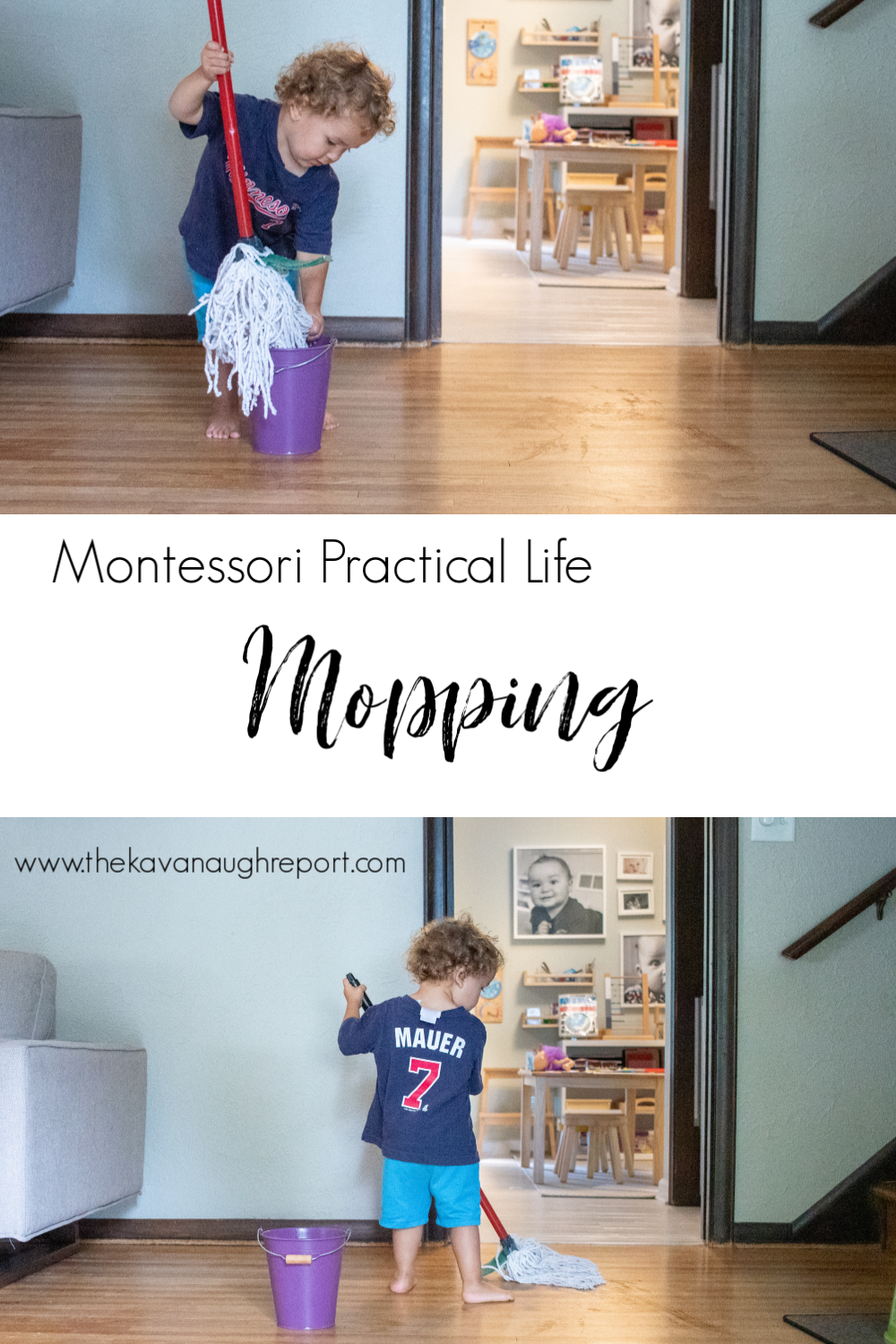 Montessori Practical Life for Toddlers: Mopping
