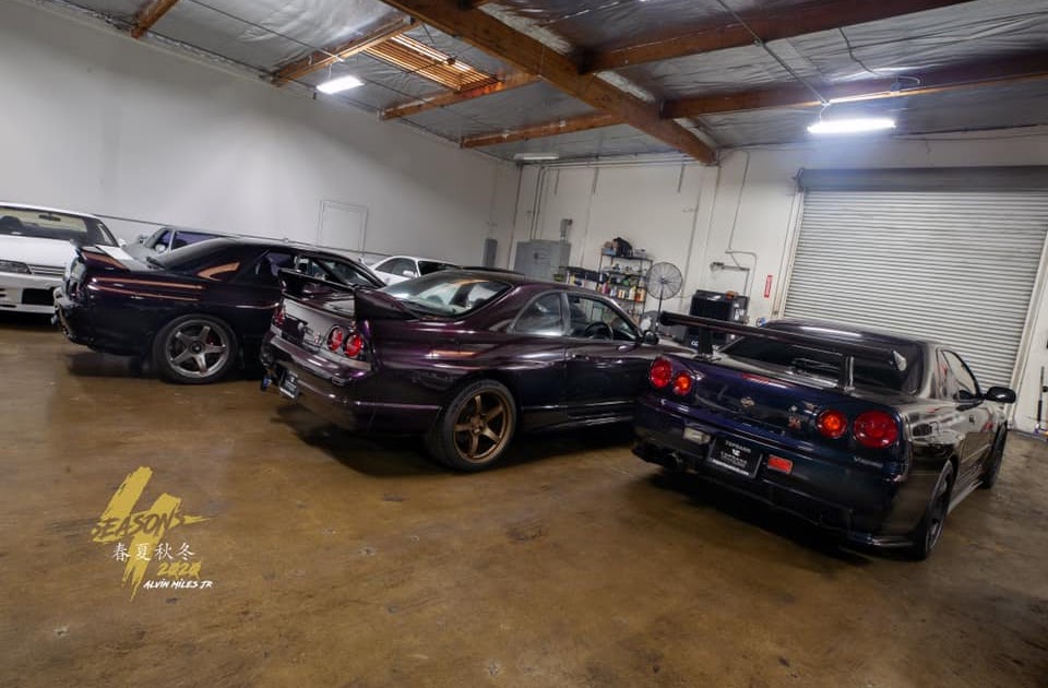 Midnight Purple R32 GT-R Midnight Purple R33 GT-R Midnight Purple II ...