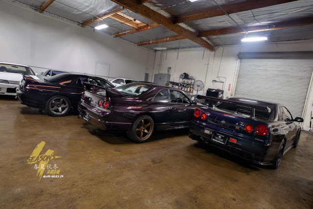 Midnight Purple R32 GT-R Midnight Purple R33 GT-R Midnight Purple II ...