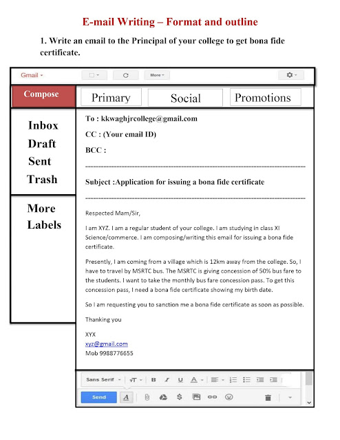 Email Writing ~ Junior College English Learning