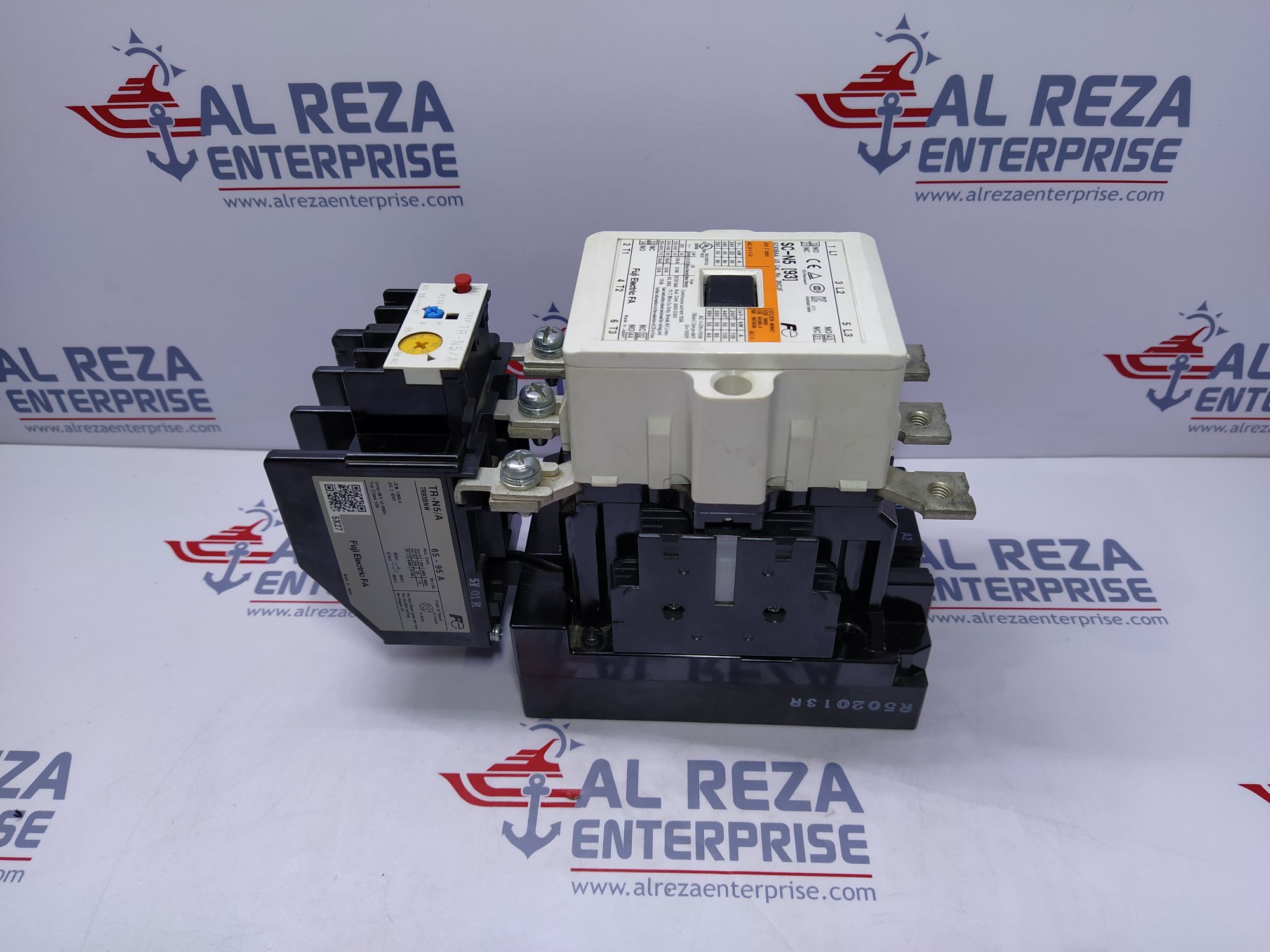 FUJI SC-N5 (93) MAGNETIC CONTACTOR COIL VOLTAGE 380-450V TR-N5/A 65-95A