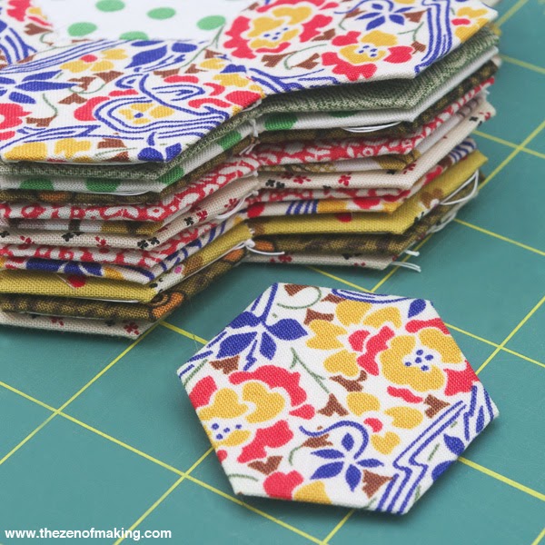 Tutoriales de Patchwork: ENGLISH PAPER PIECING