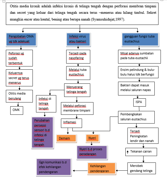 pathway otitis media kronik (OMK)