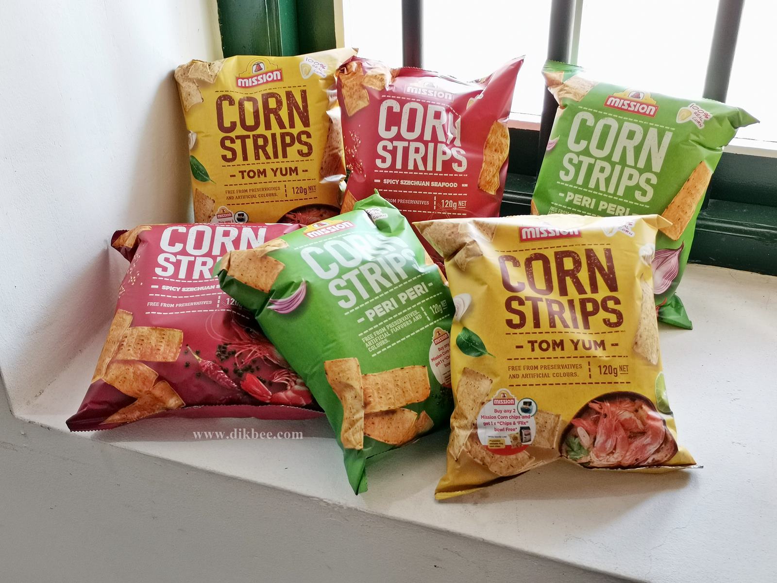 Mission Corn Strips Snek Yang Rangup Dan Sedap