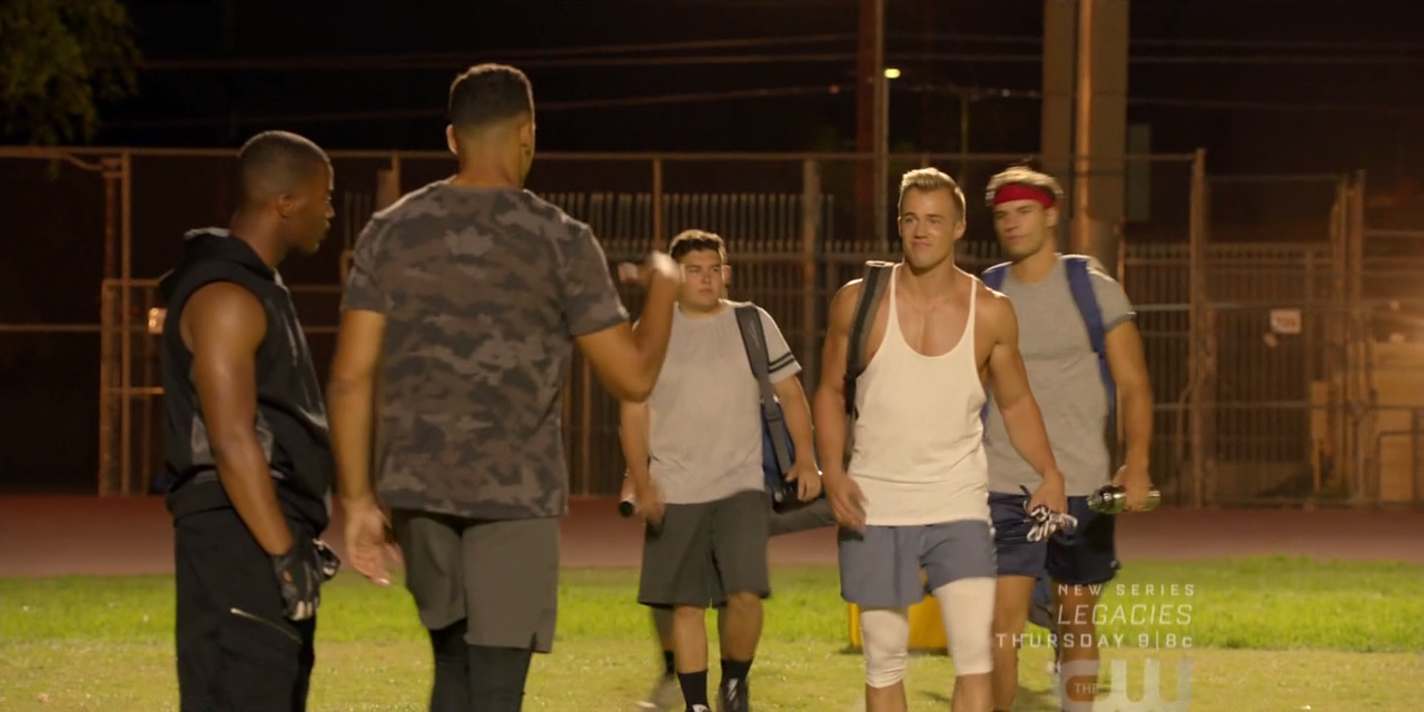 Daniel Ezra & Hunter Clowdus on All American (2018) ~ DC's Men of the ...