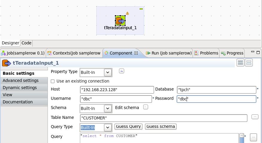 Coders By Destiny....!!!: Talend Open Studio Integration with Teradata ...