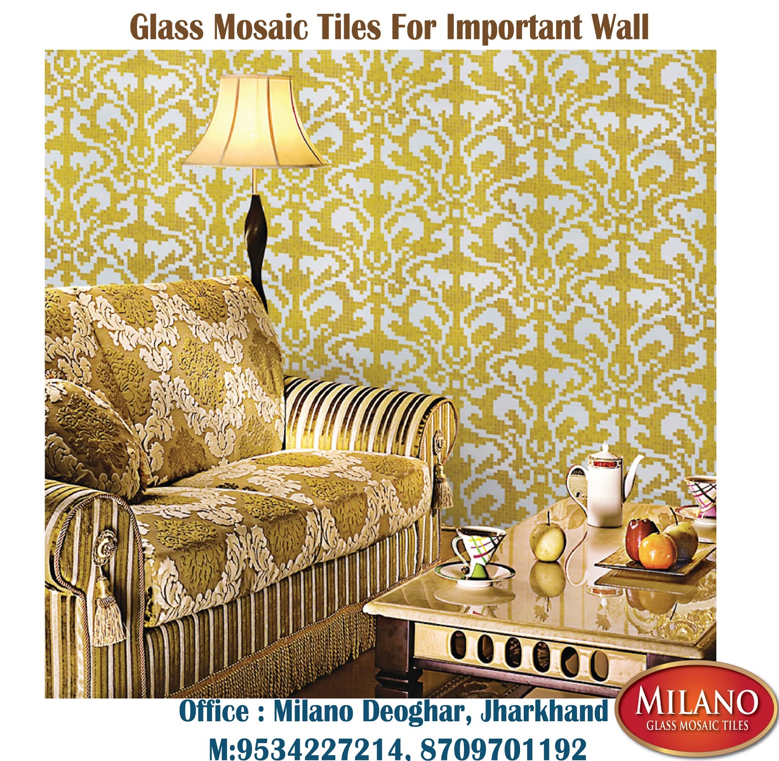 Designer Tiles for wall and Round Pillar Tiles