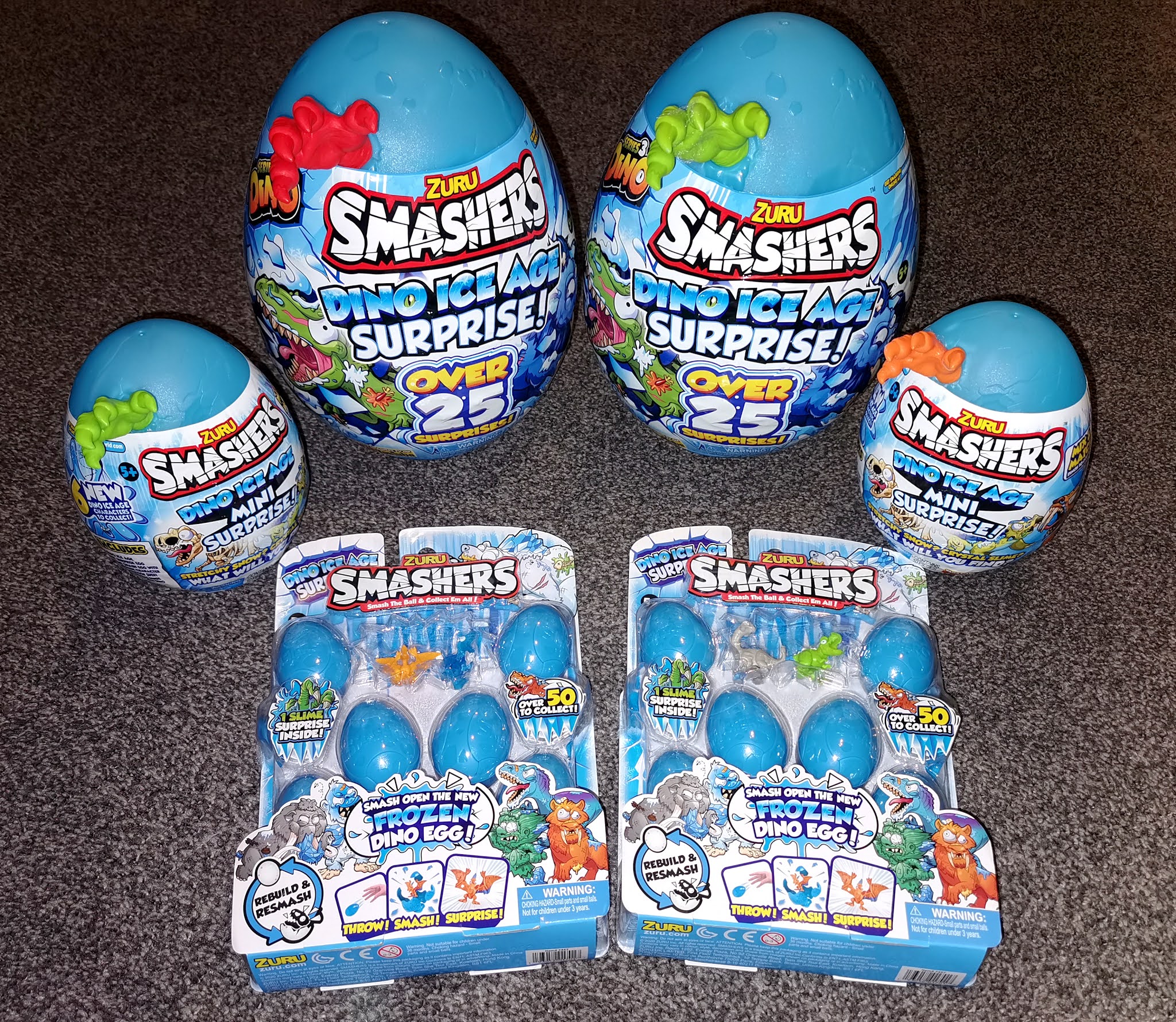 Tantrums To Smiles: NEW Smashers Dino Ice Age Range from ZURU!
