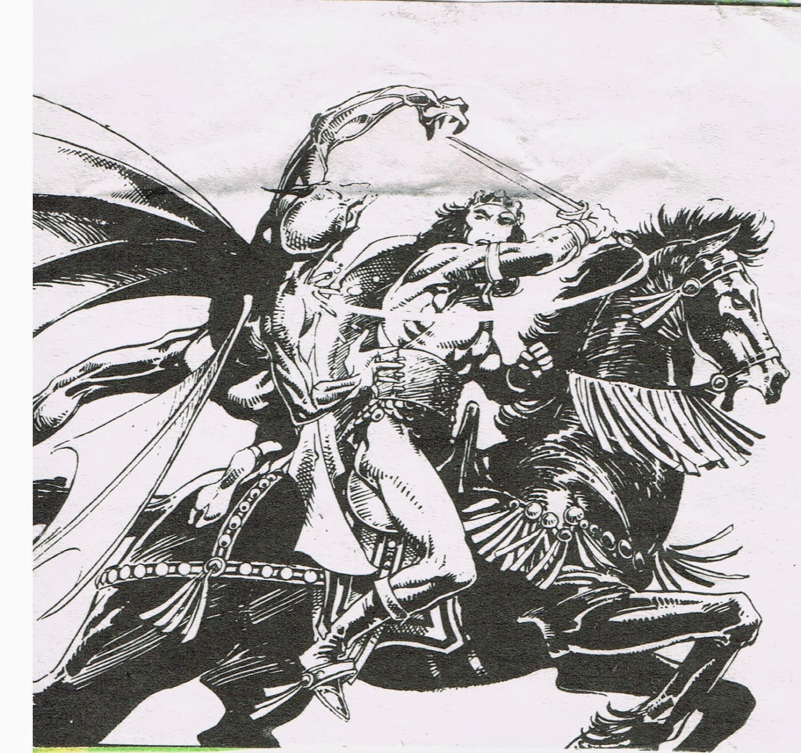 Cap'n's Comics: Mandro by Barry Smith