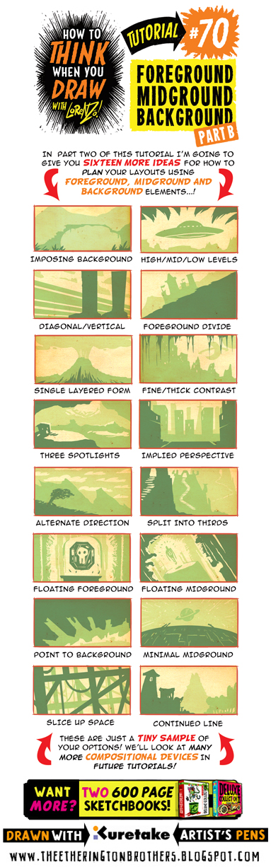 The Etherington Brothers: How to THINK when you draw FOREGROUND ...