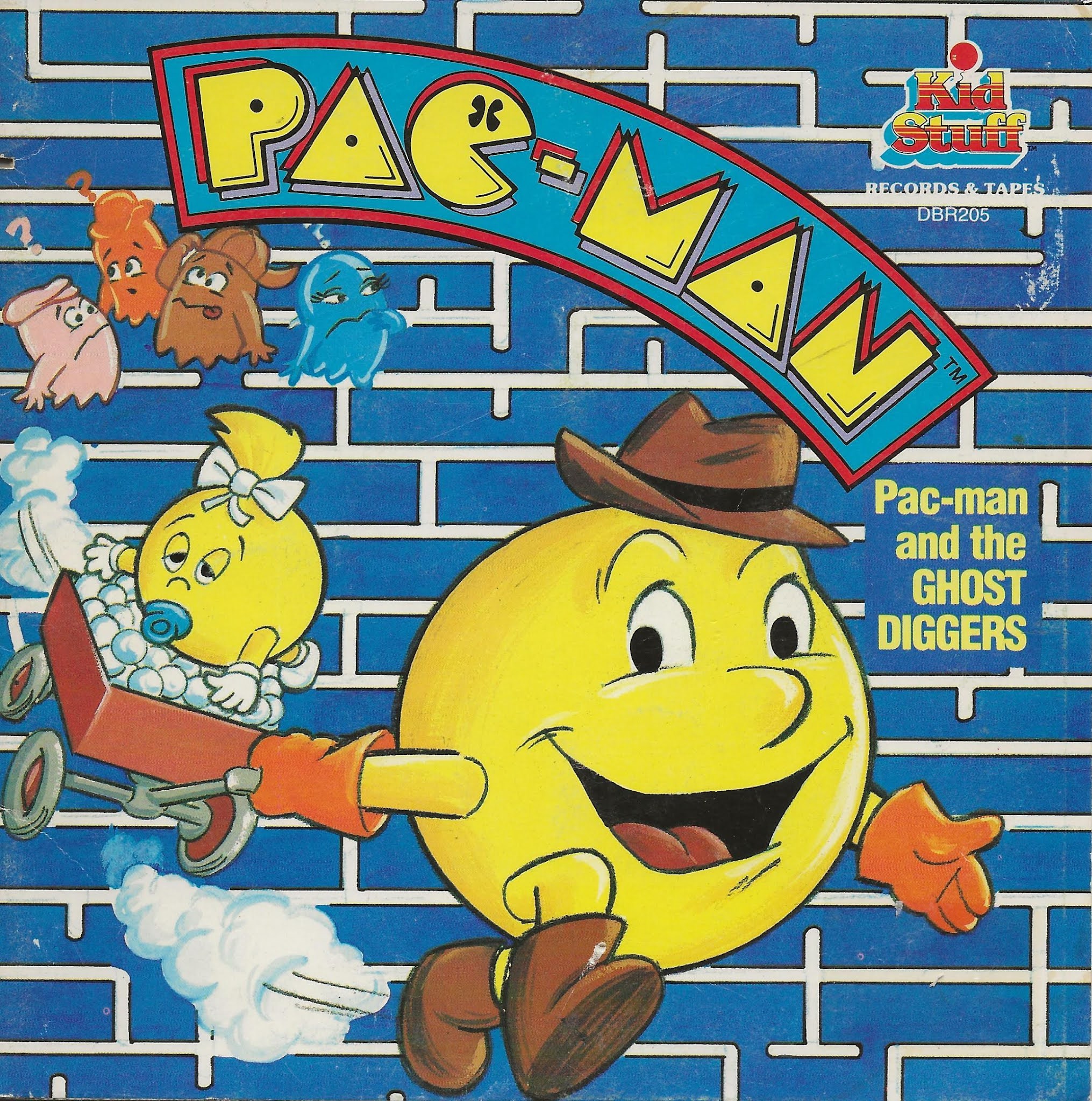 the sphinx: Pac-Man and the Ghost Diggers (Book & Record, 1983)