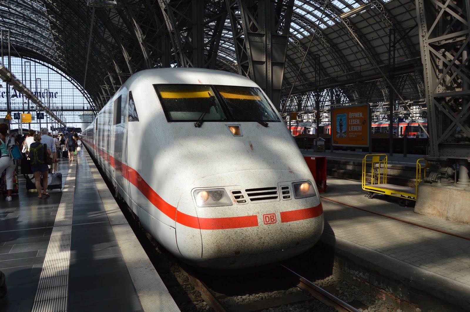Trains and other things: Germany: Heidelberg and Frankfurt