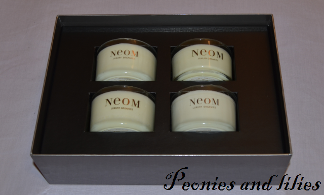 Neom Scent With Love Travel Candle Gift Set | Peonies and lilies