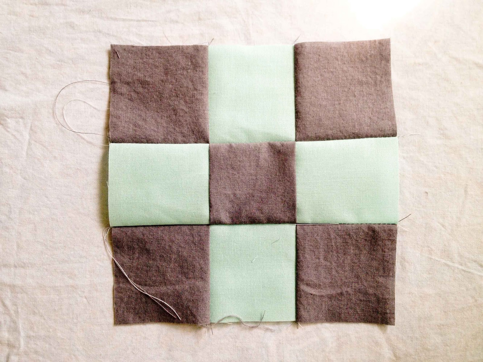 The Nine-Patch Block - a Sew, You've Always Wanted To Quilt Guest Post