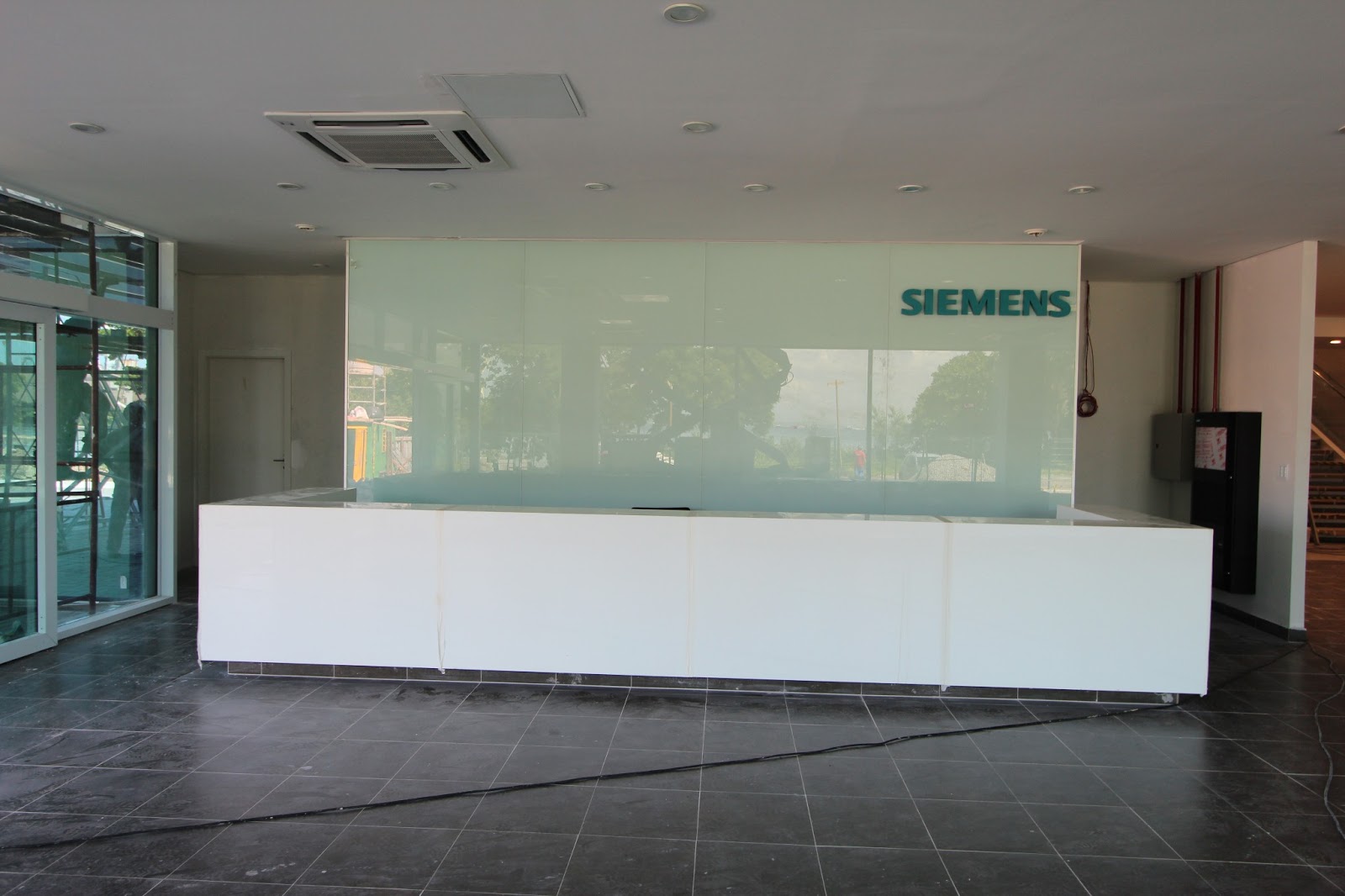 Fotos da obra do Centro de P&D Siemens Rio. | Eficiência Energética e ...