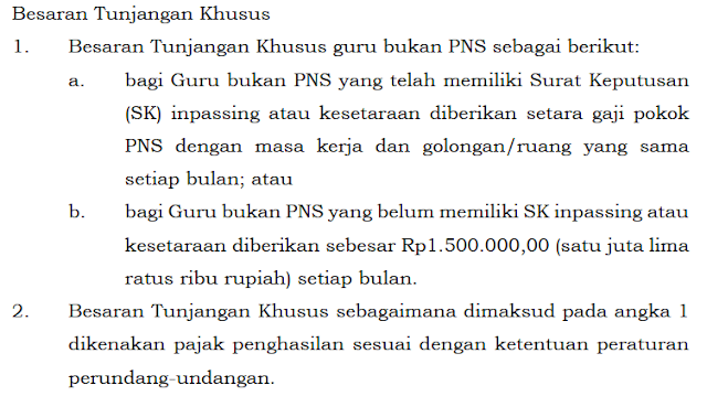 Nominal Tunjangan Profesi Guru Negeri dan Swasta - Guru Geografi Nominal Tunjangan Profesi Guru Negeri dan Swasta - Guru Geografi