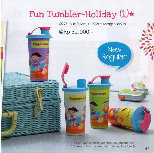 Tupperware Promo Juni 2014 Fun Tumbler-Holiday (1) - Pusat Belanja ...