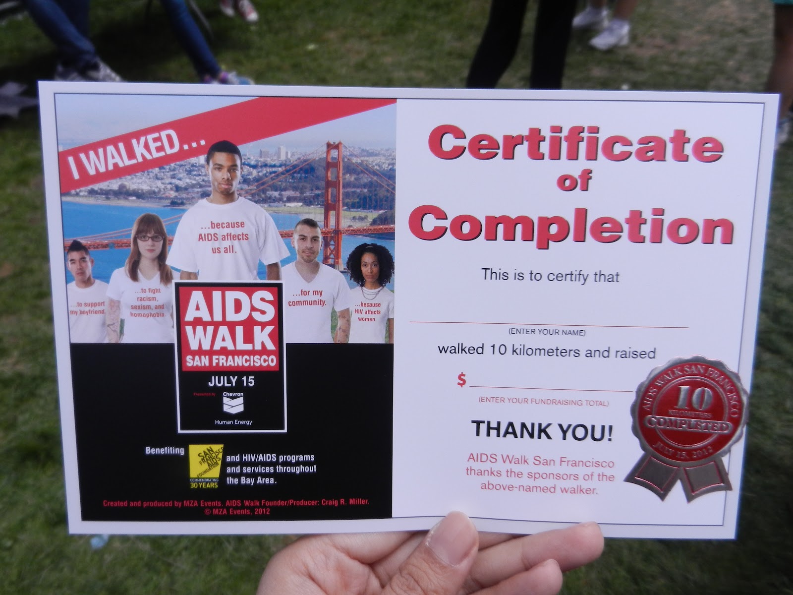Seminal Events in California: AIDS Walk