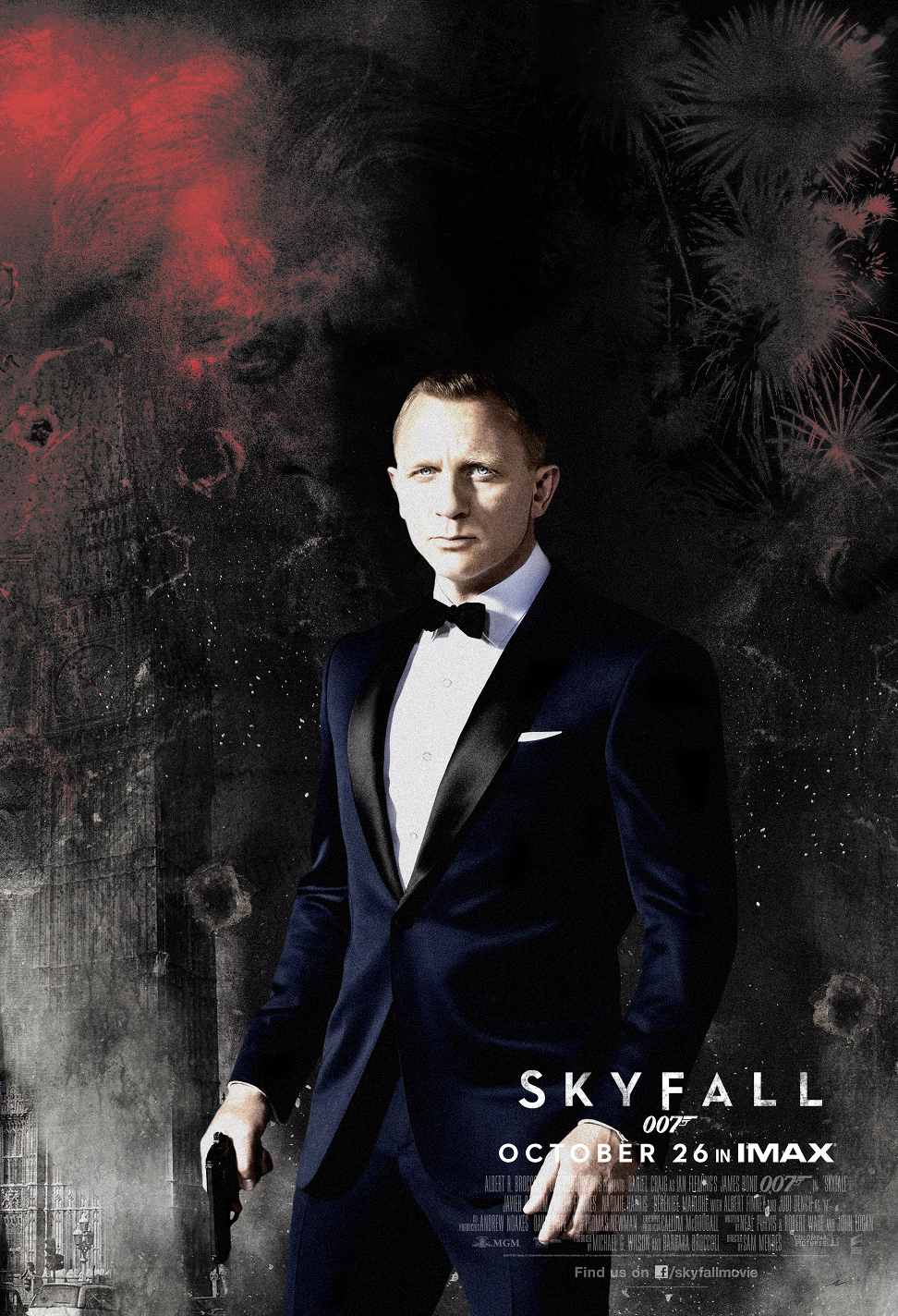 The Geeky Nerfherder: Movie Poster Art: Skyfall (2012)