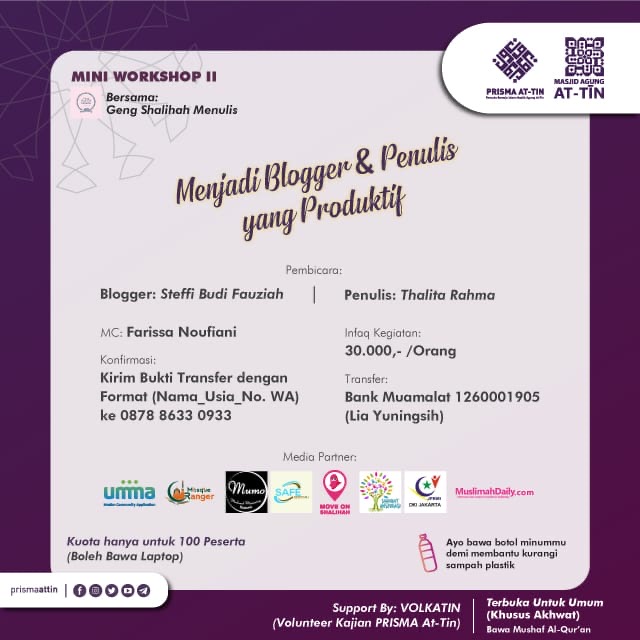 Asyiknya Jadi Pembicara Meski Masih Pemula — steffifauziah's blog