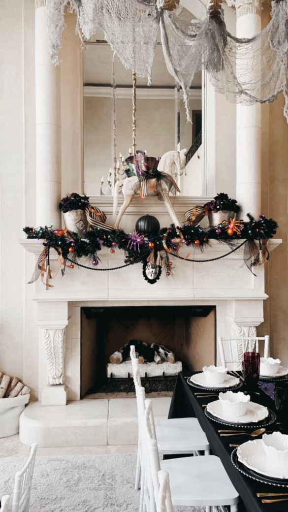 Disneys Haunted Mansion Tablescape - Purple Chocolat Home