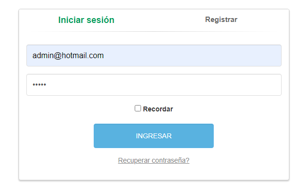 VaidrollTeam: LOGIN Básico con HTML + PHP + XAMPP MYSQL (OPCIÓN 3) + REGISTRAR