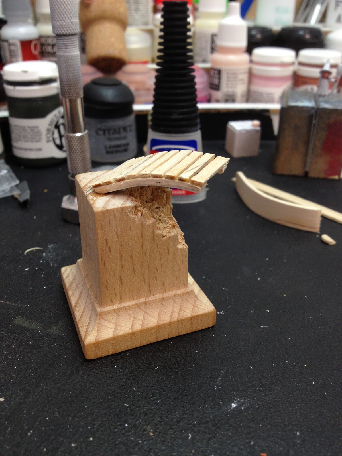 Minisocles Le Blog: [Tuto] Socle japonisant